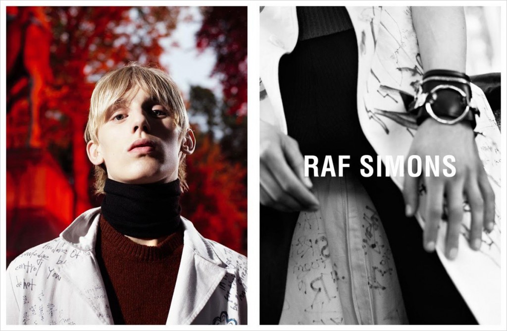Raf Simons Fall Winter 2015.16 by Willy Vanderperre