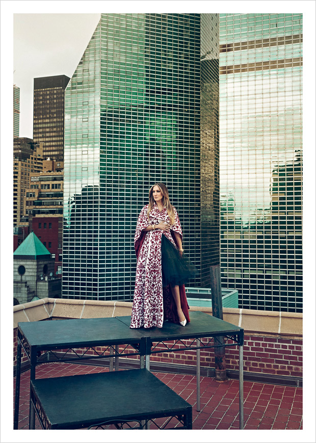 Sarah Jessica Parker for anaZahra Magazine by An Le