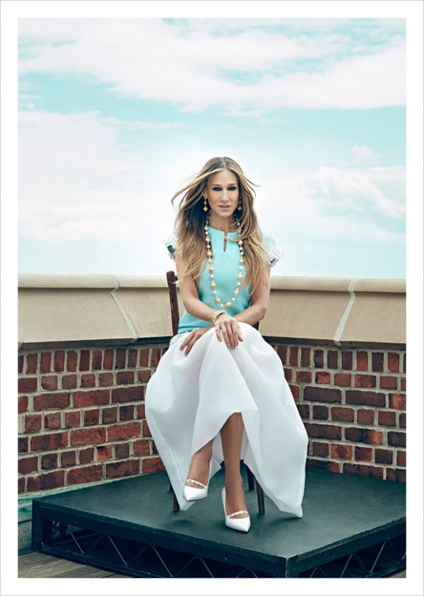 Sarah Jessica Parker for anaZahra Magazine by An Le