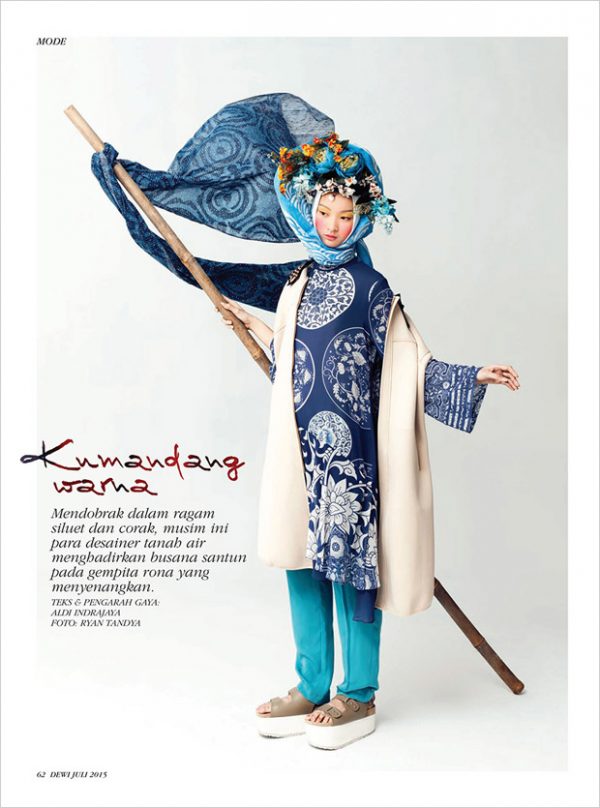Kumandang Warna by Ryan Tandya for Dewi Magazine