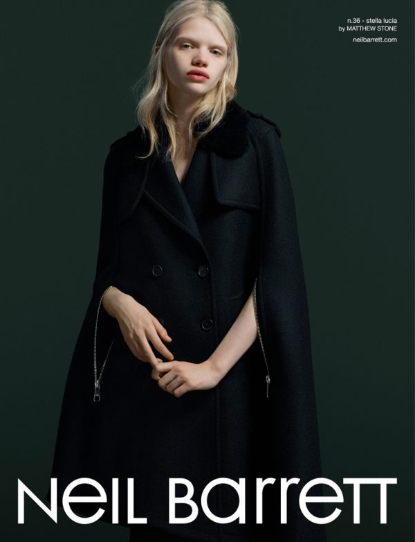 Neil Barrett Fall Winter 2015 Starring Stella Lucia & Artur C