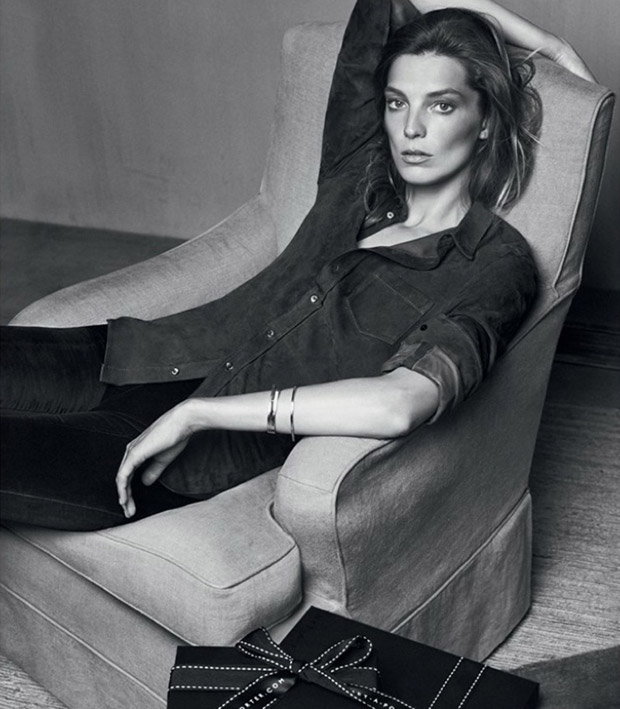Daria Werbowy for Net-A-Porter Fall Winter 2015