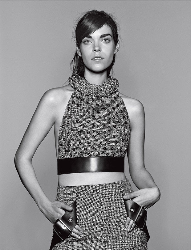 Meghan Collison for 10 Magazine by Richard Burbridge