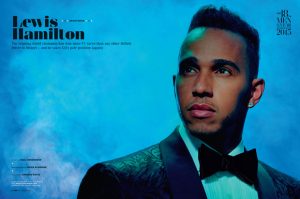 Lewis Hamilton for British GQ by Miles Aldridge