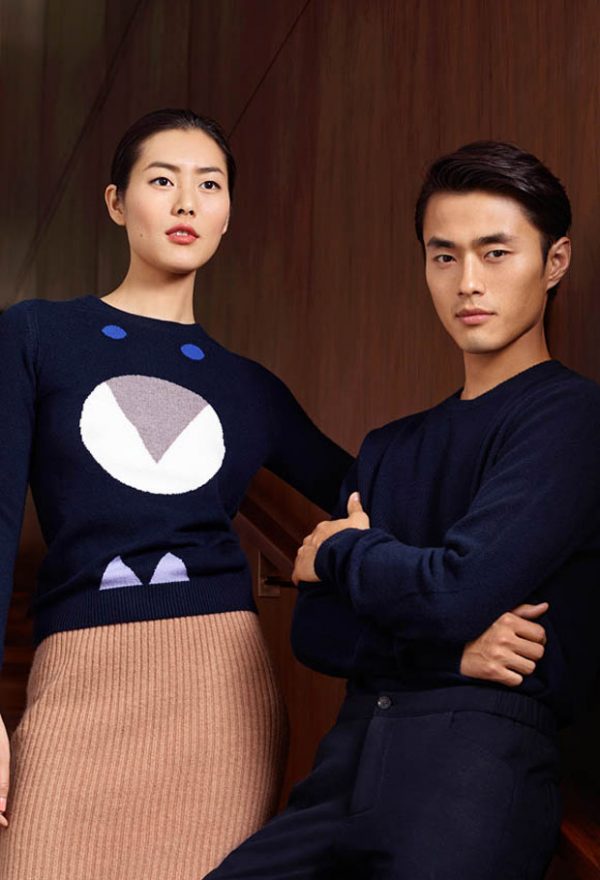 Liu Wen & Zhao Lei Model Fall Winter Styles for Erdos