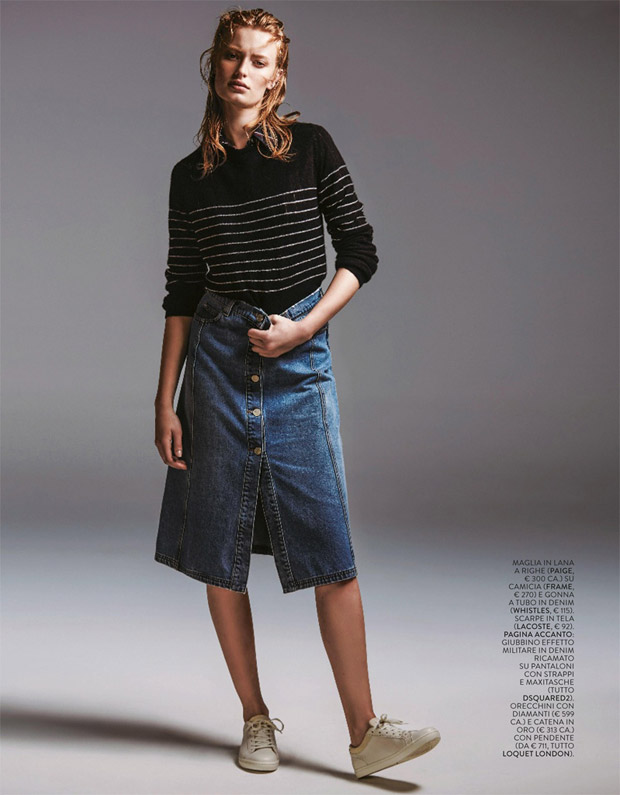 Stephanie Hall for Grazia Italia by Nick Haddow