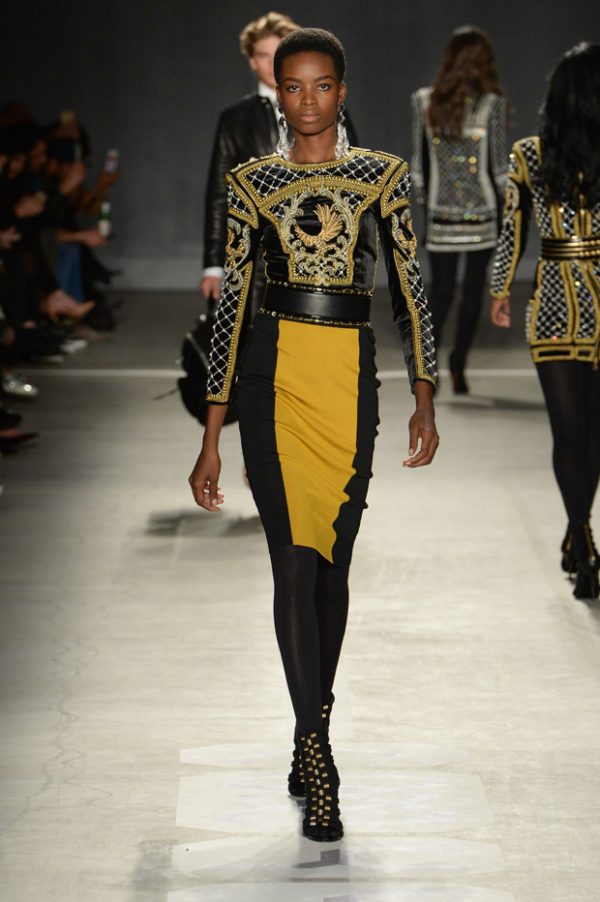 Balmain x H&M Runway Looks