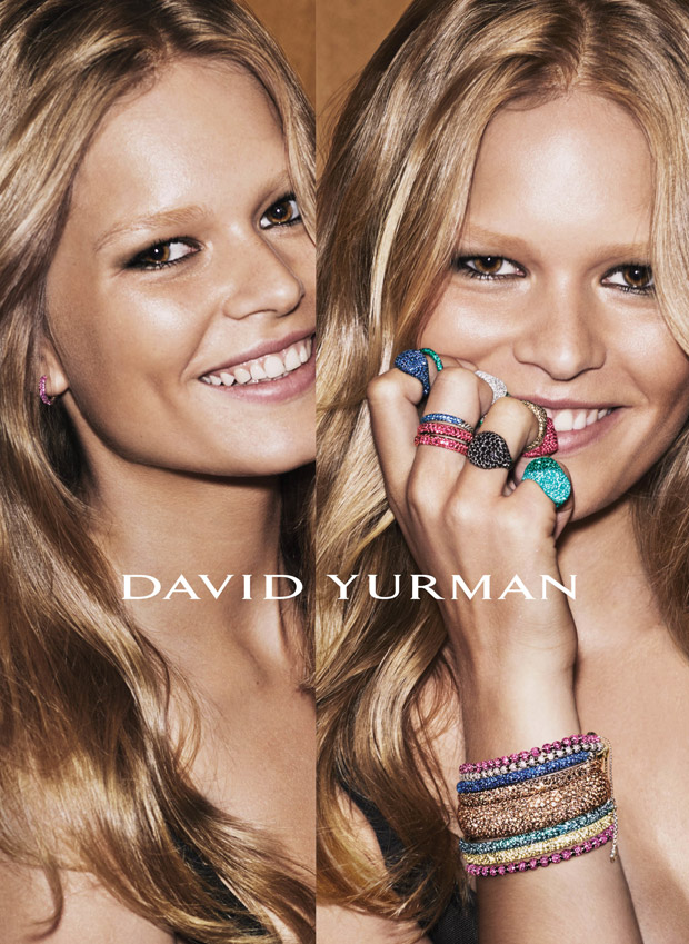 Kate Moss & Anna Ewers for David Yurman Holiday 2015