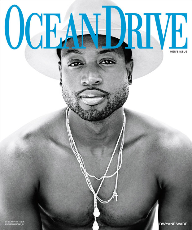 Dwyane Wade for Ocean Drive by Jim Wright