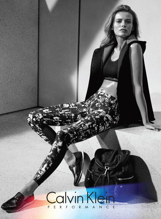 Edita Vilkeviciute for Calvin Klein Performance FW15