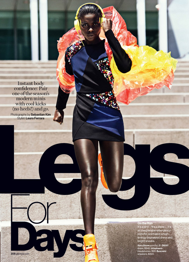 Jeneil Williams for Glamour Magazine by Sebastian Kim