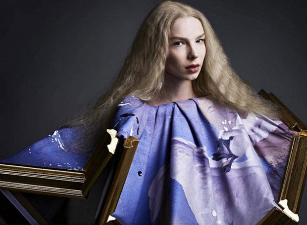 Transgender Model Valentijn De Hingh Joins Viktor & Rolf for L'OFFICIEL ...