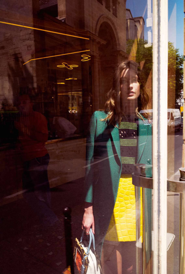 Nadja Bender for Elle France by Cedric Buchet