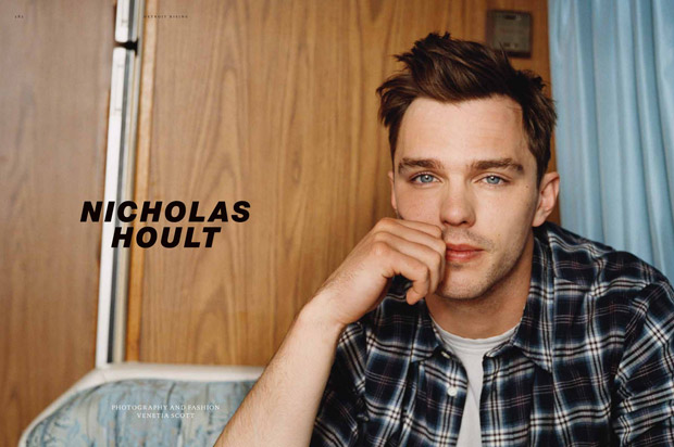 Nicholas Hoult Covers HERO Magazine's Detroit Issue