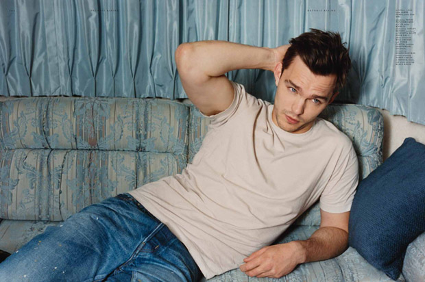 Nicholas Hoult Covers HERO Magazine's Detroit Issue