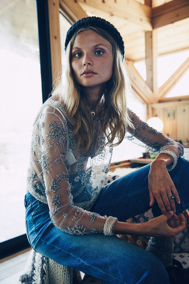 Magdalena Frackowiak for Free People Holiday 2015