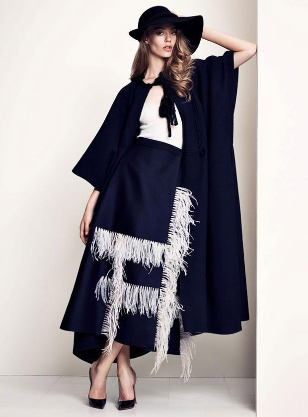 Ondria Hardin for Vogue China by Nathaniel Goldberg