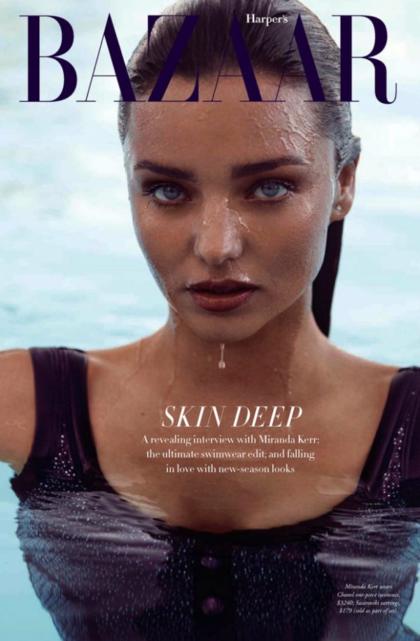 Miranda Kerr for Bazaar Australia by Steven Chee