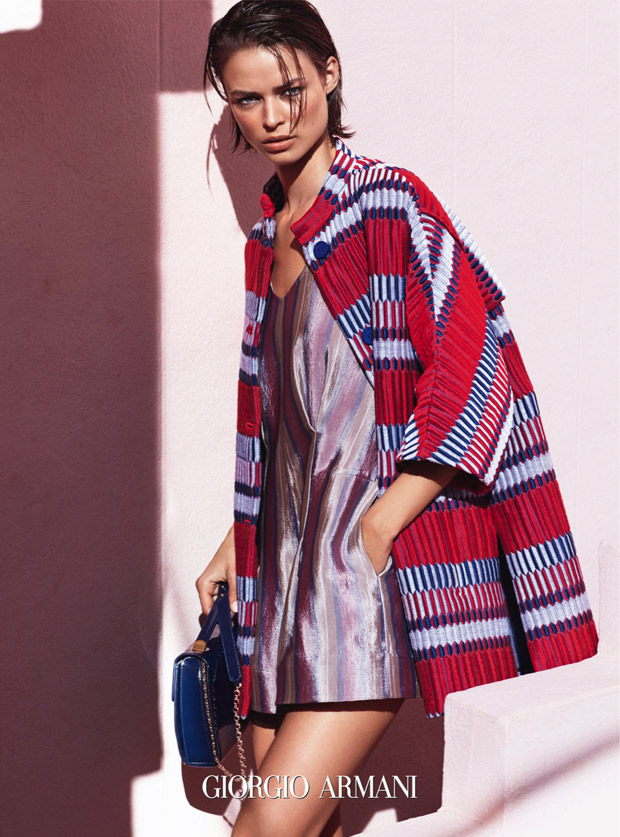 Birgit Kos for Giorgio Armani Spring Summer 2016
