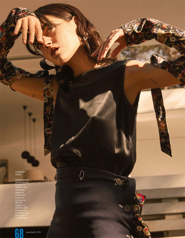 Cecilia Gomez for Annabelle Magazine by Sevda Albers
