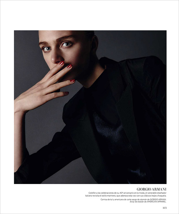 Hedvig Palm for Harper's Bazaar Spain by Nagi Sakai