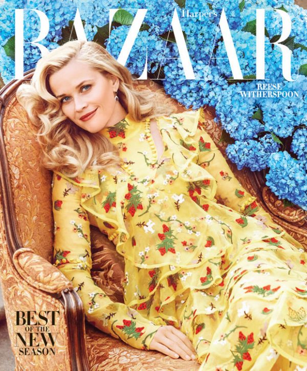 Reese Witherspoon for Harper's Bazaar US by Alexi Lubomirski