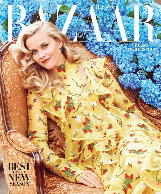 Reese Witherspoon for Harper's Bazaar US by Alexi Lubomirski