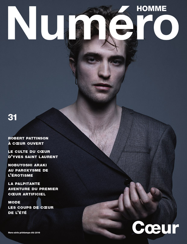 Robert Pattinson Covers Numero Homme