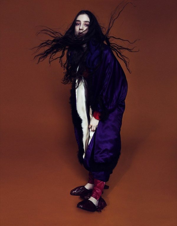 Birdy for Interview Magazine by Jack Waterlot