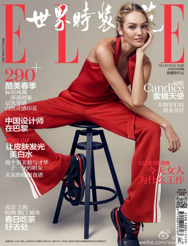 Candice Swanepoel for Elle China by Rex Xu