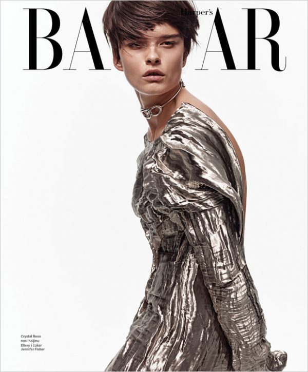 Crystal Renn for Harper's Bazaar Serbia by Choi Yong Bin