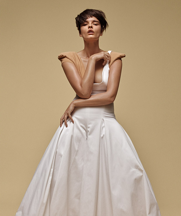 Crystal Renn for Harper's Bazaar Serbia by Choi Yong Bin