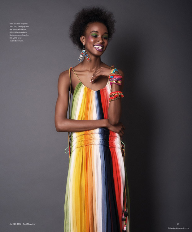 Kad Diallo for SCMP Magazine by Benjamin Kanarek