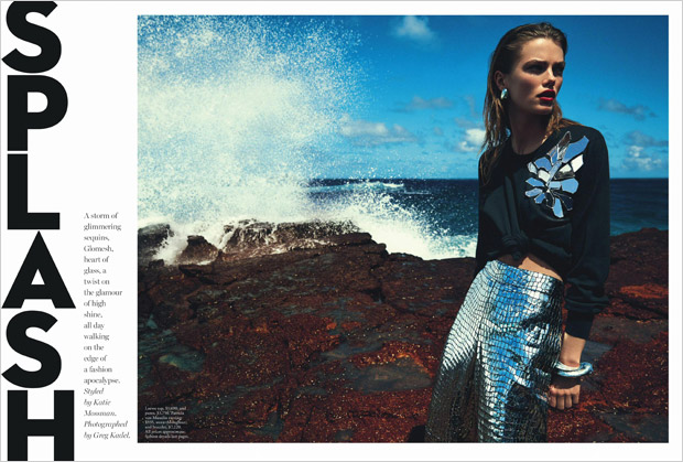 Mathilde Brok Brandi for Vogue Australia by Greg Kadel