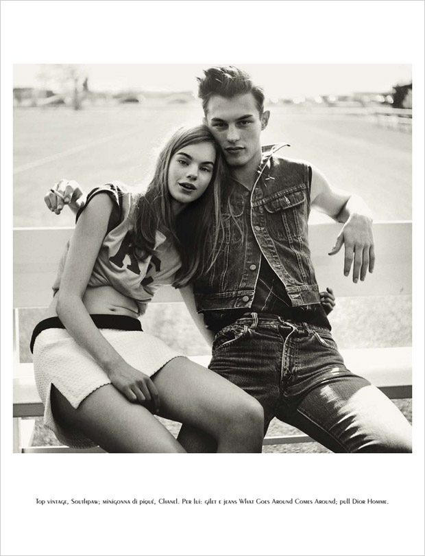 New Thought New Vision by Steven Meisel for Vogue Italia