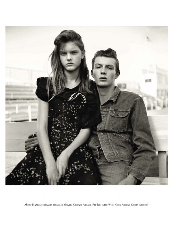 New Thought New Vision by Steven Meisel for Vogue Italia