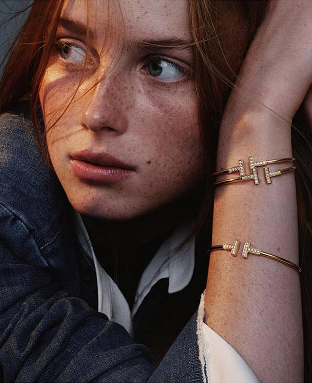 Rianne Van Rompaey for Tiffany & Co. Spring Summer 2016