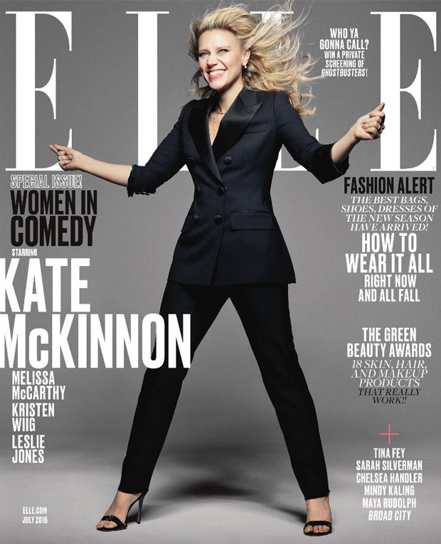 Ghostbusters Stars Cover Elle US July 2016