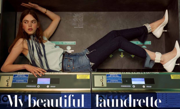 Eva Hooft for Vanity Fair Italia by Riccardo Dubitante