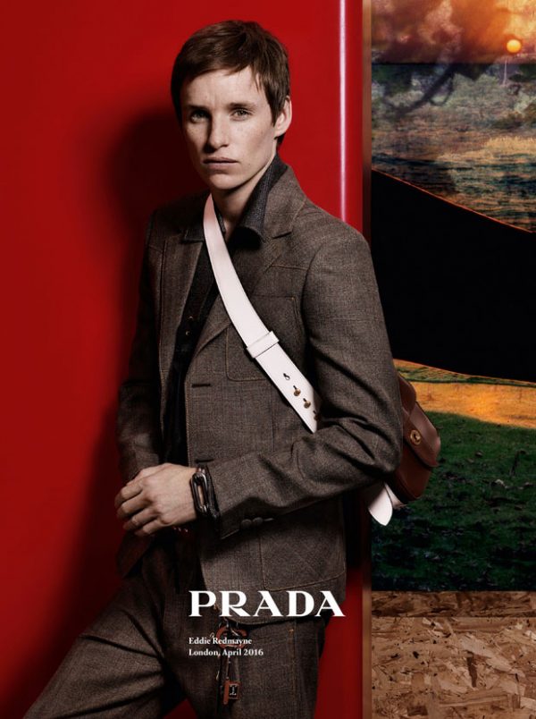 EDDIE REDMAYNE IS THE NEW FACE OF PRADA - DSCENE
