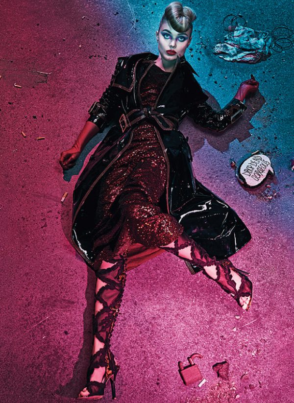 Abbey Lee, Elle Fanning & Bella Heathcote for V Magazine