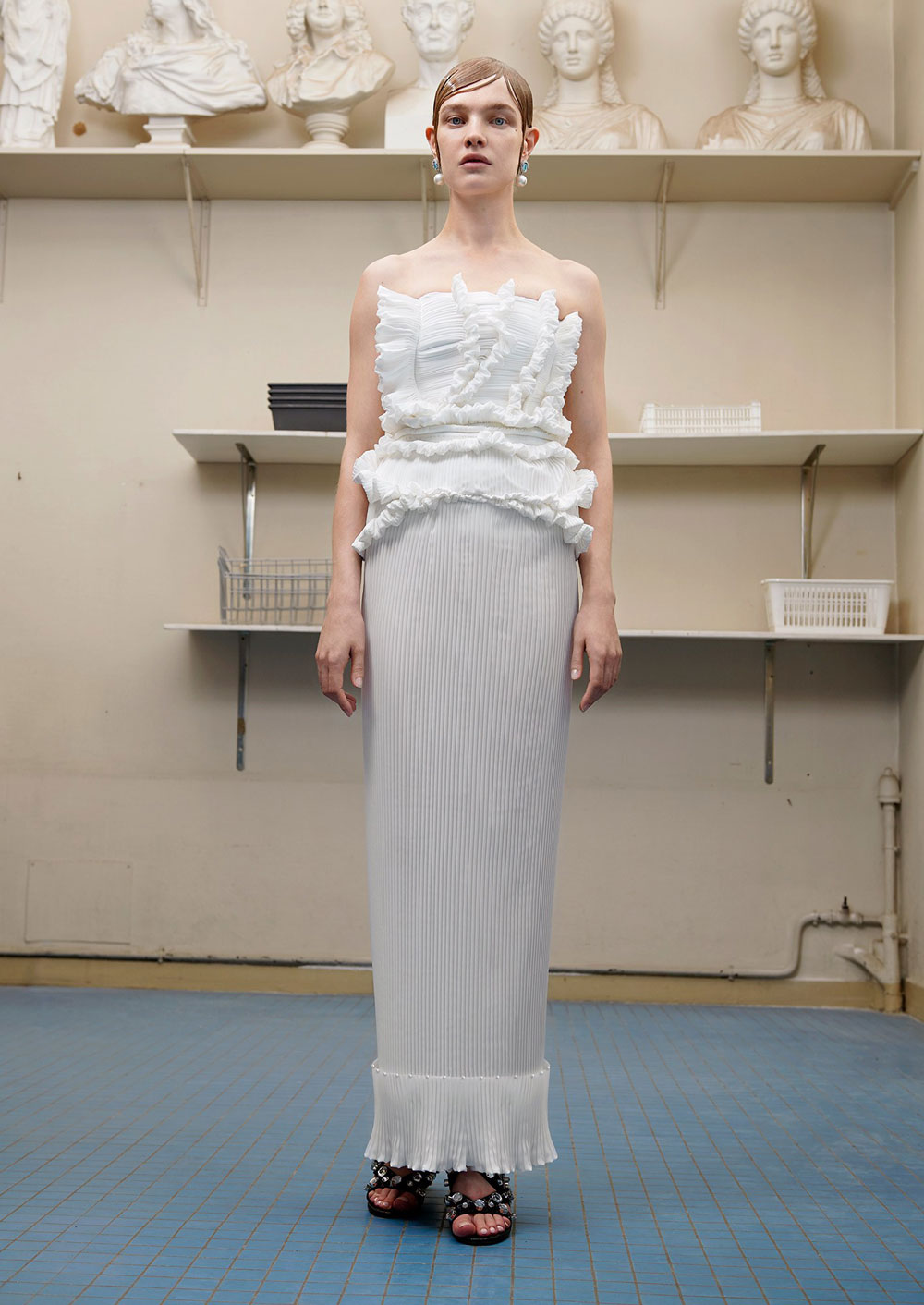 #SUPERS Pose for GIVENCHY Couture Lookbook