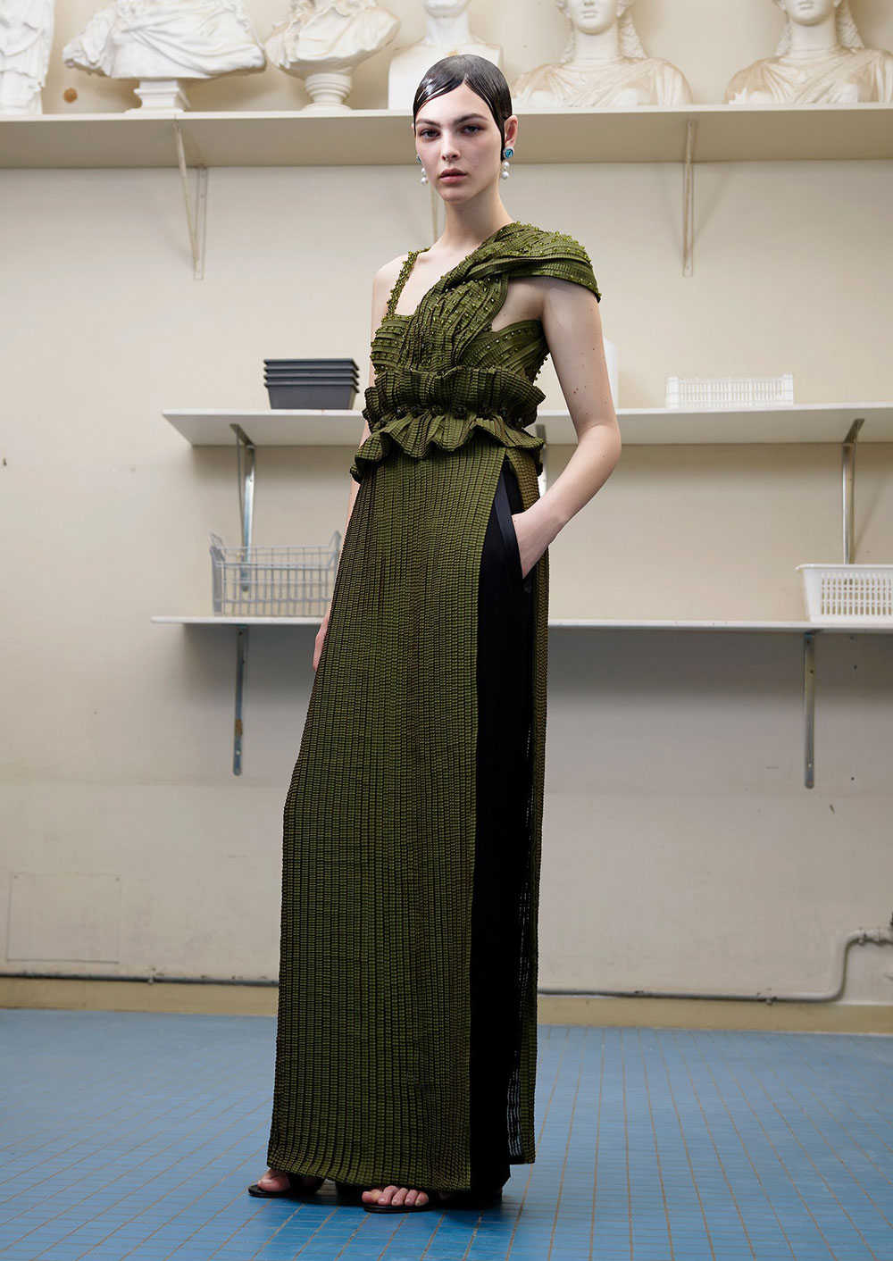 #SUPERS Pose for GIVENCHY Couture Lookbook