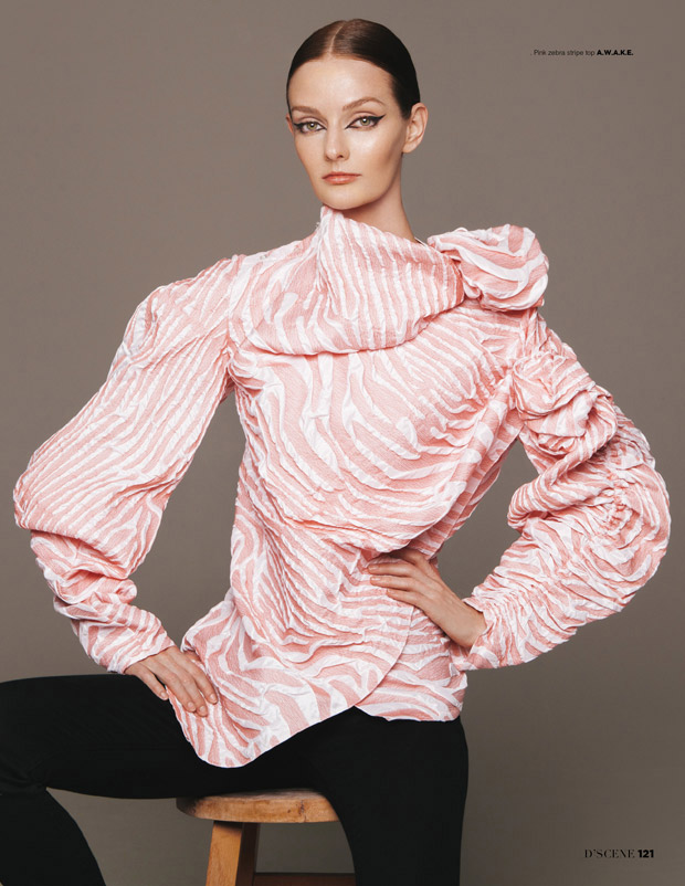 Lydia Hearst for D'SCENE Magazine by Elias Tahan