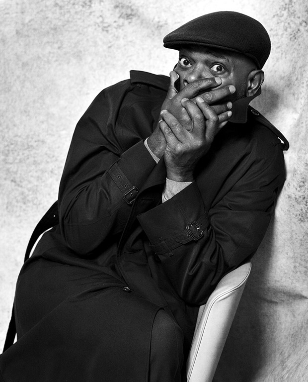 Samuel L Jackson for El Pais Icon by Michael Schwartz