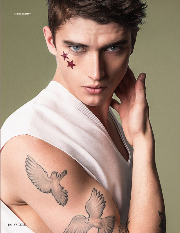 Fashion IT Boys are the Heroes of D'SCENE Magazine Summer Edition