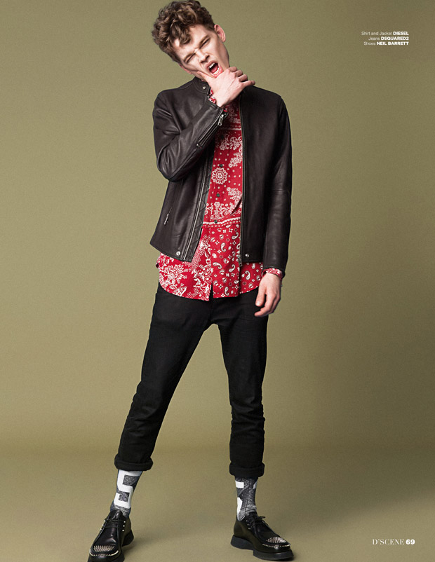 Fashion IT Boys are the Heroes of D'SCENE Magazine Summer Edition