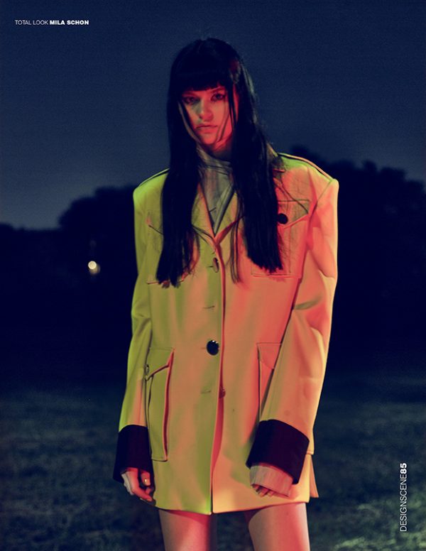 VIOLET CHACHKI COVERS DESIGN SCENE SEPTEMBER ISSUE