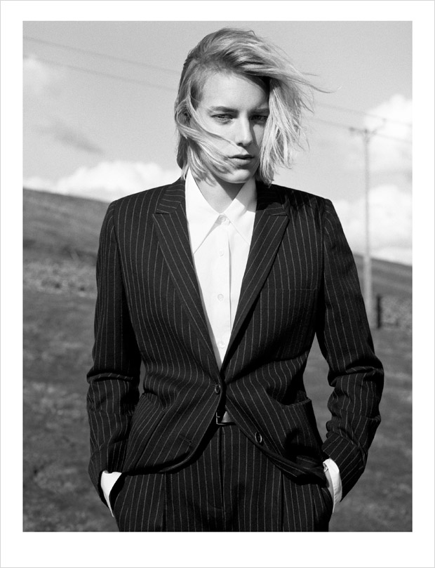 Erika Linder Stars in Margaret Howell Fall Winter 2016.17 Ads