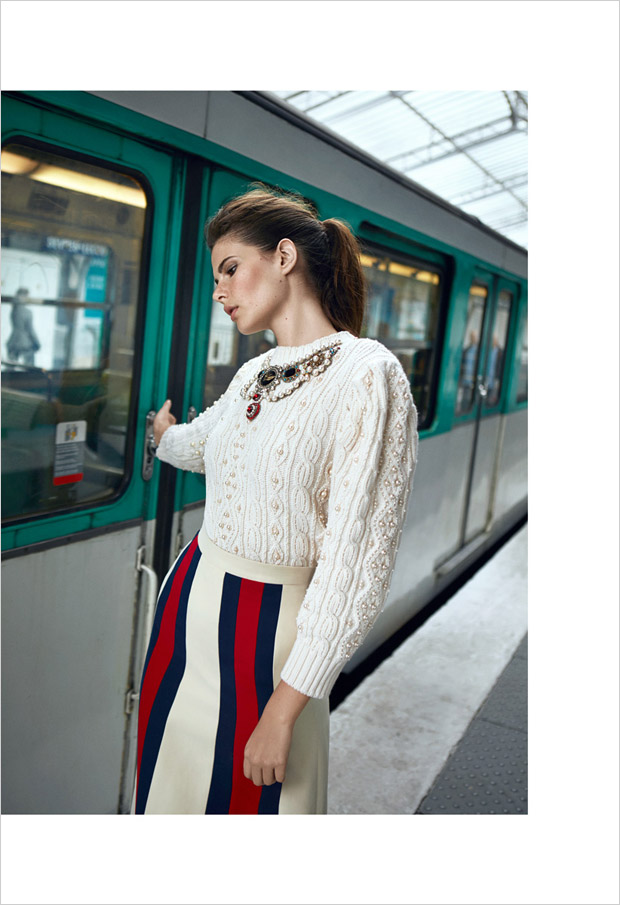 Monica Cima Models FW16 Looks for Marie Claire Turkey September Issue